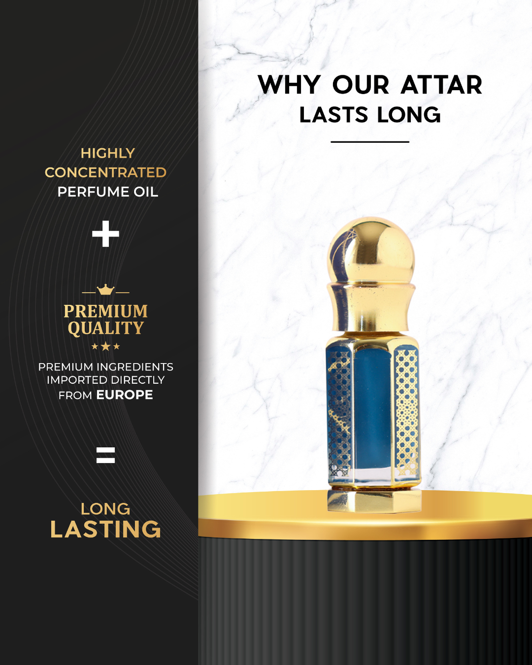 Blue Musk Perfume Oil 6 ML - Sensual Musk Blend | Naseemperfume UAE ...