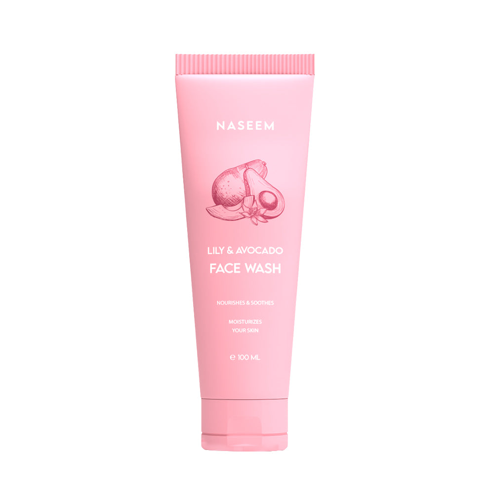 Lily & Avocado Face Wash 100ml | Naseem Perfume UAE – Naseem Perfume - UAE