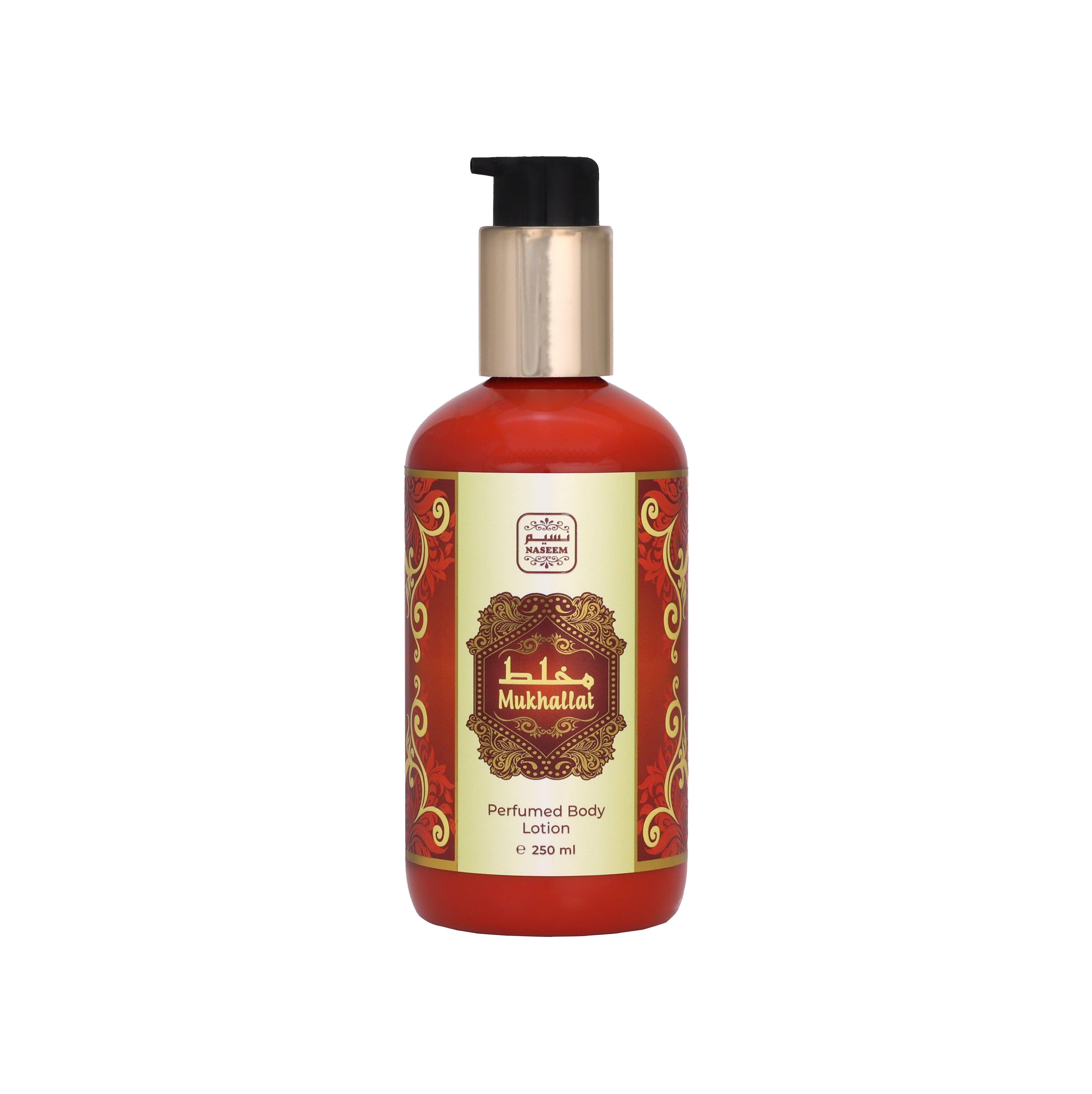 Mukhallat Body lotion 250gm | Naseem Perfume UAE – Naseem Perfume - UAE